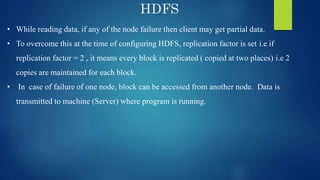 Data Analytics: HDFS with Big Data : Issues and Application | PPTX