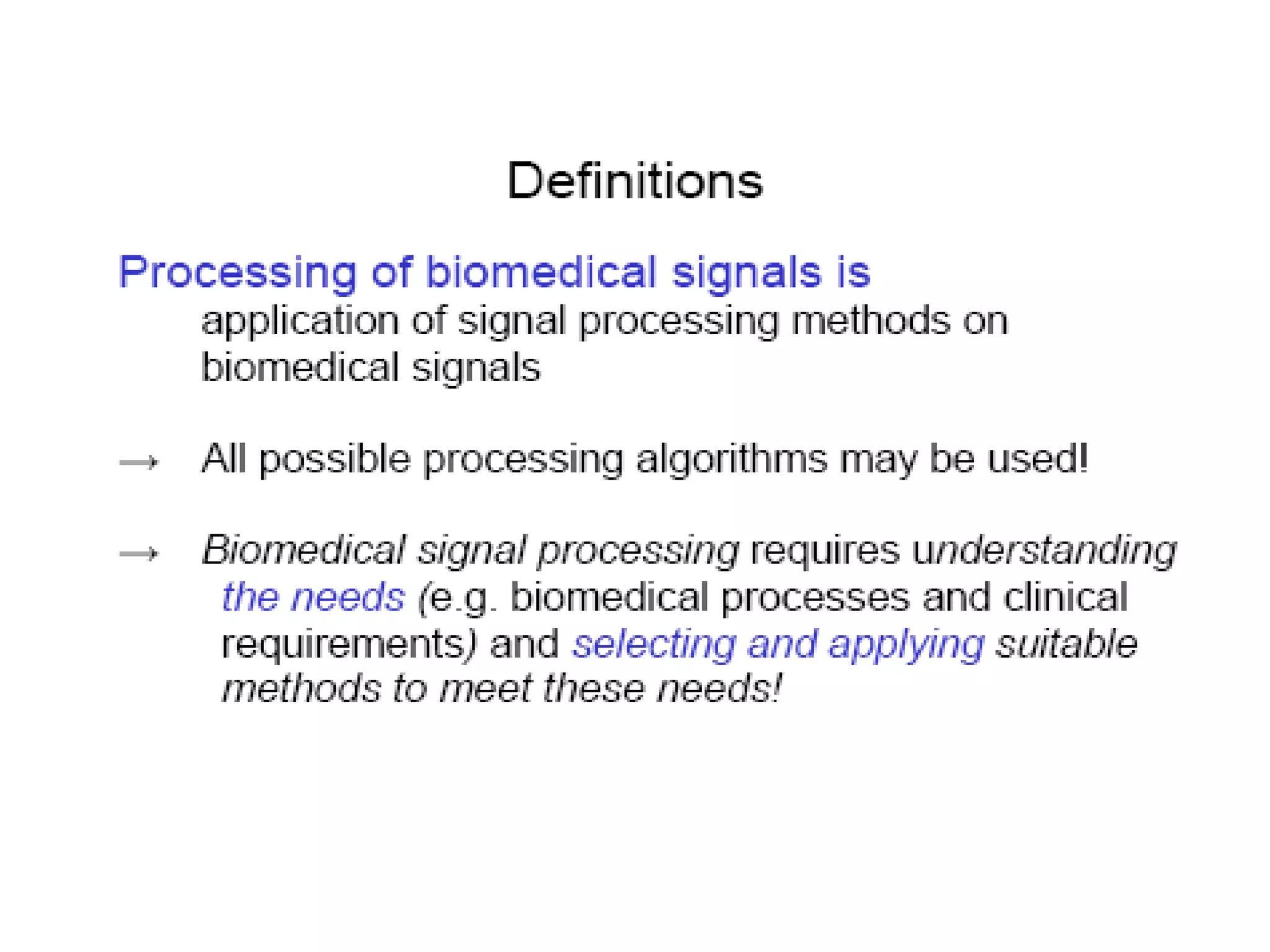 Biomedical Signals | PPT