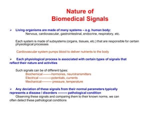 Biomedical Signals | PPT