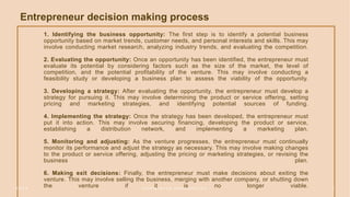 Fundamentals of Entrepreneurship | PPTX