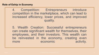 Fundamentals of Entrepreneurship | PPTX