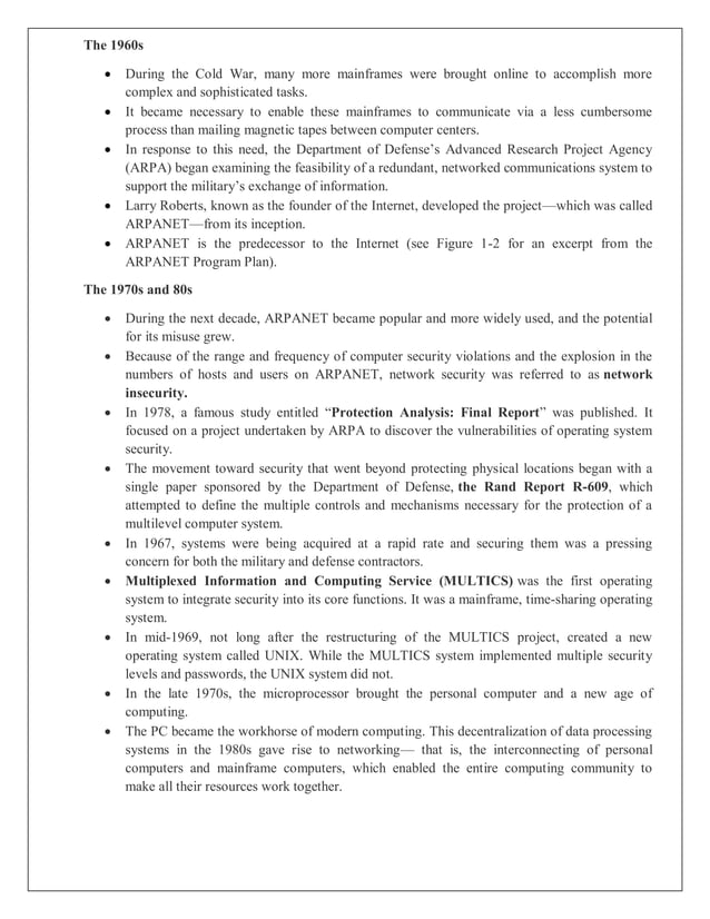 IT8073 _Information Security _UNIT I Full notes | PDF