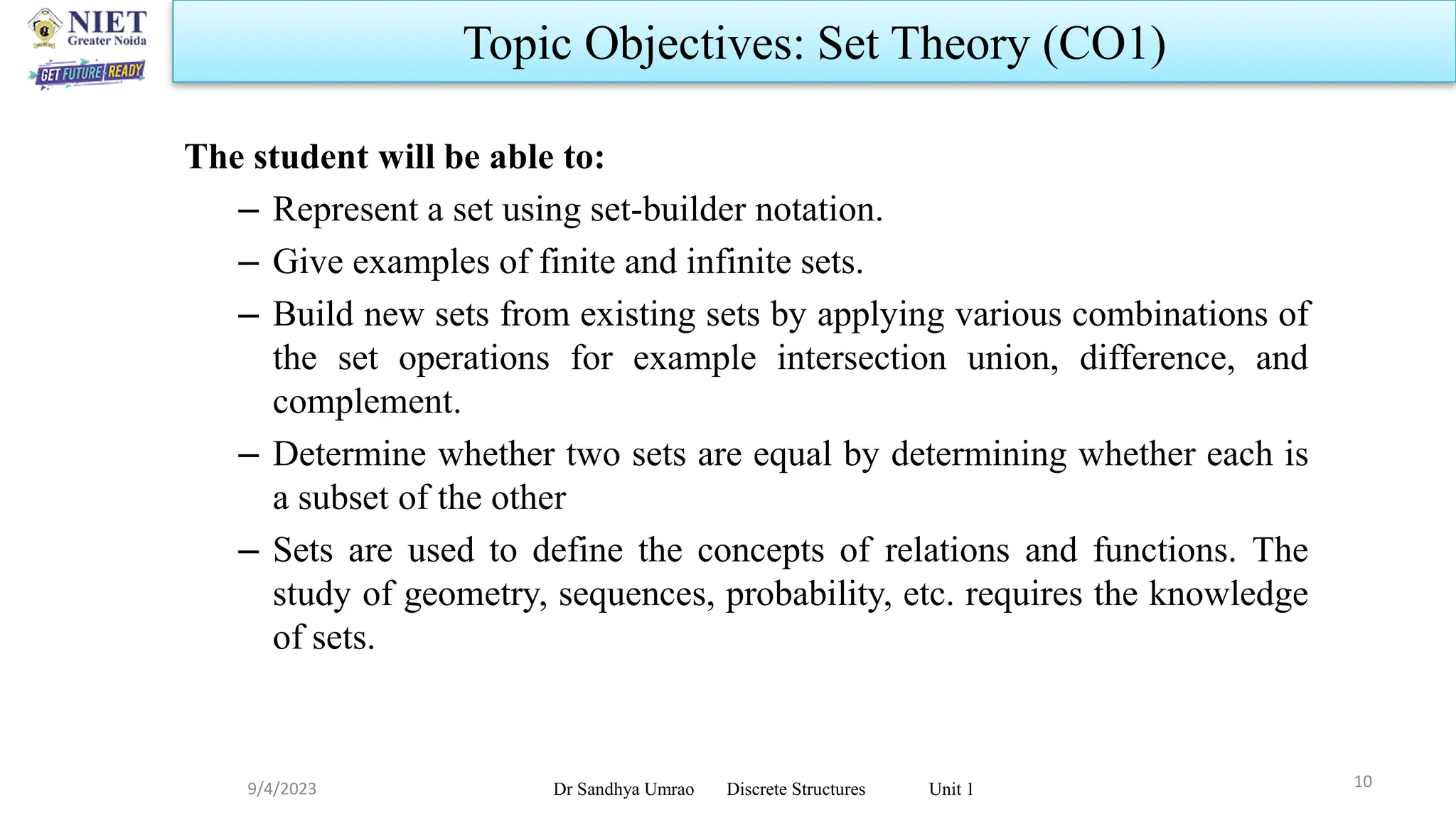 Set Theory, Relations,Functions (Discrete Structures) | PDF