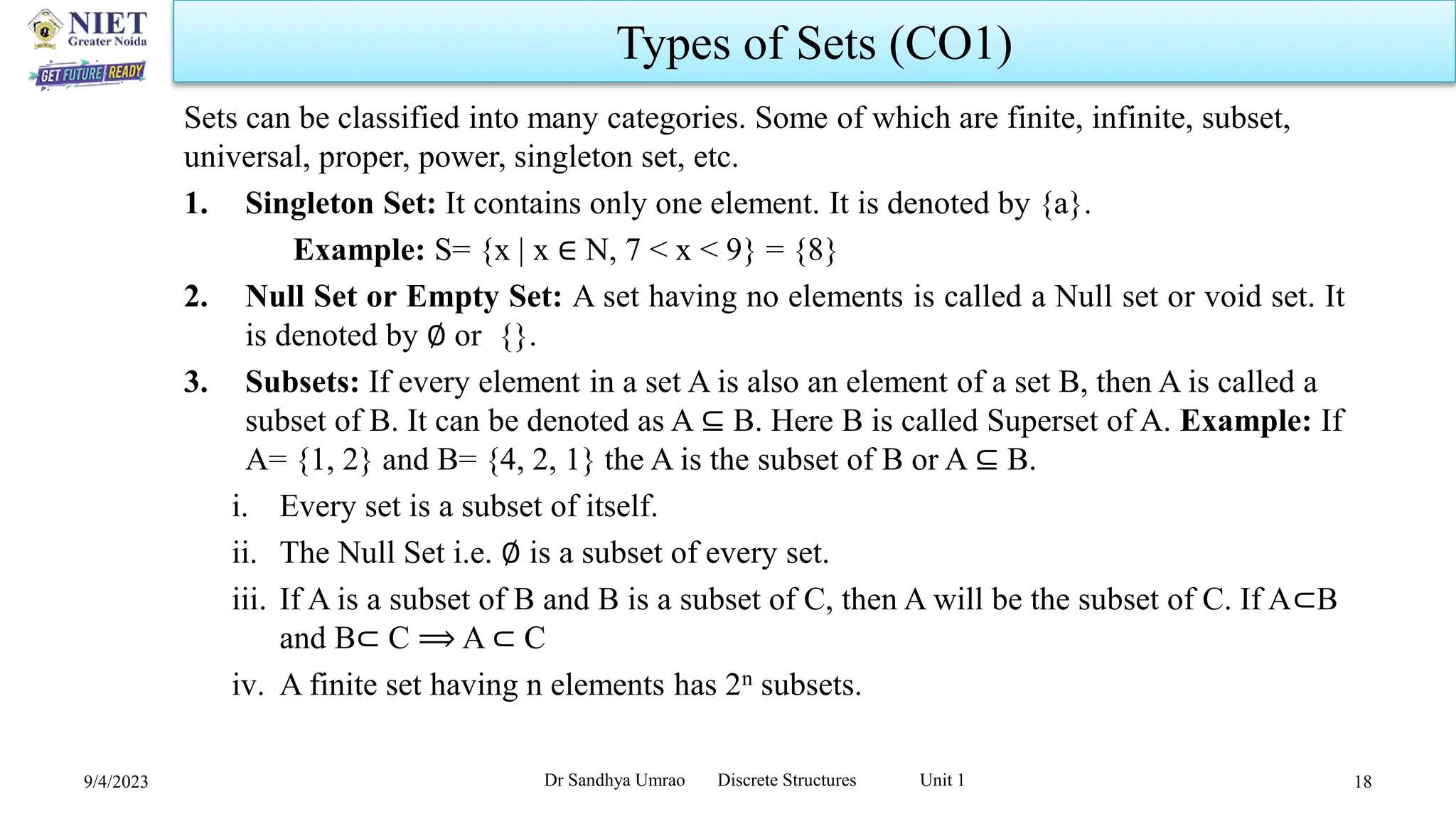 Set Theory, Relations,Functions (Discrete Structures) | PDF