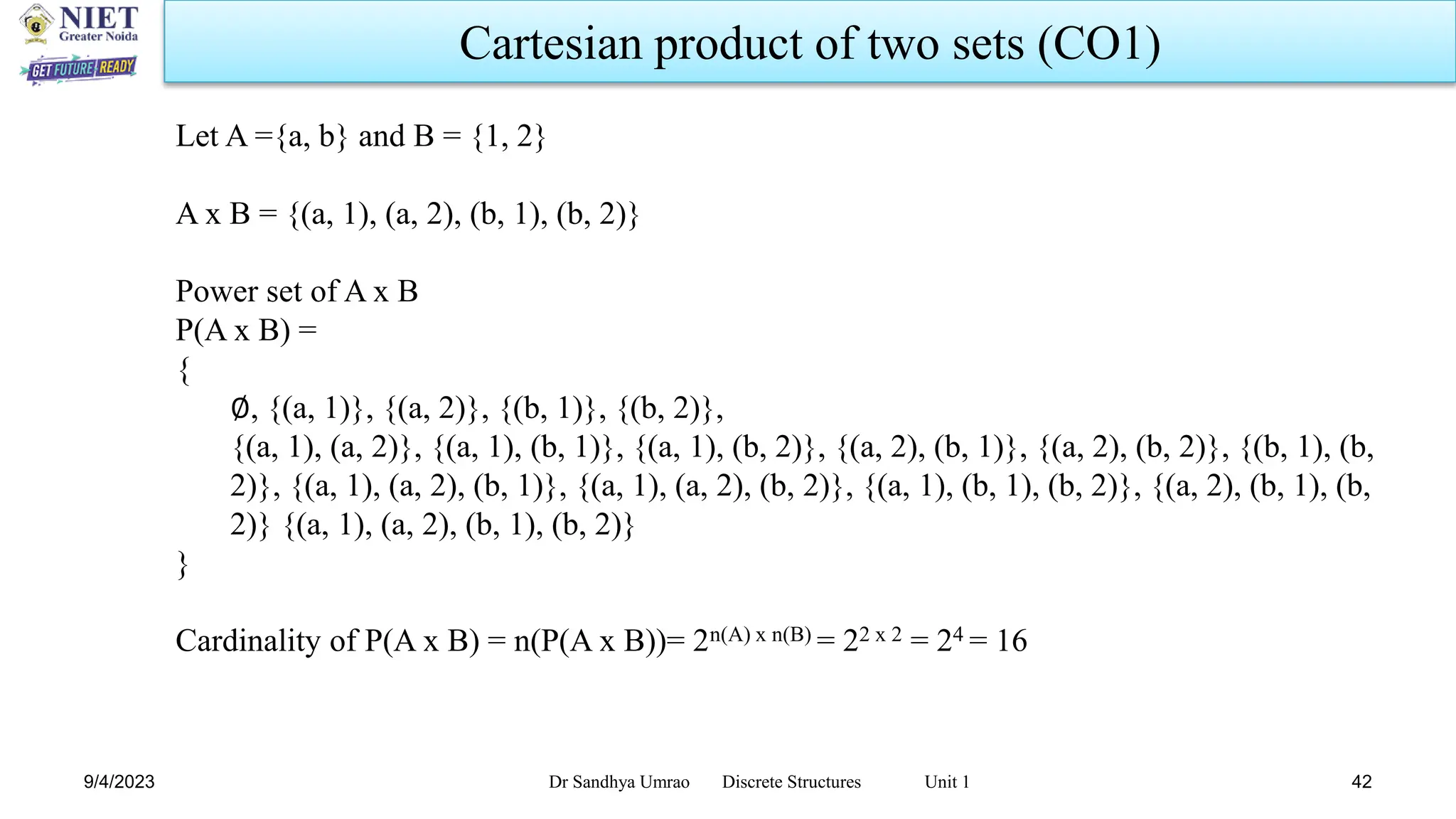 Set Theory, Relations,Functions (Discrete Structures) | PDF