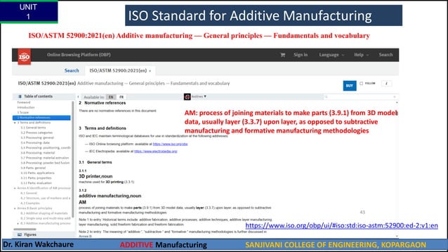 Introduction of Additive Manufacturing 1 | PPT