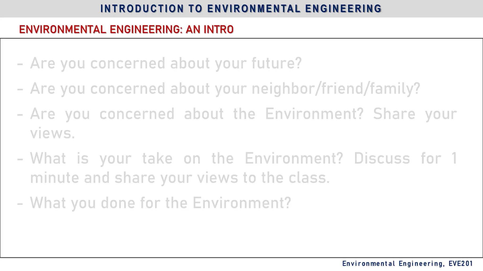 Introduction to Environmental Engineering | PDF