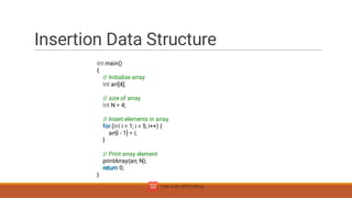 Unit.1 Introduction to Data Structuresres | PPT