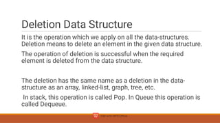 Unit.1 Introduction to Data Structuresres | PPT