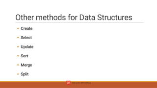 Unit.1 Introduction to Data Structuresres | PPT