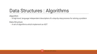 Unit.1 Introduction to Data Structuresres | PPT