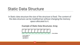 Unit.1 Introduction to Data Structuresres | PPT