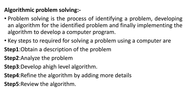 UNIT I.pptxpython unit 1 engineering full unit completed | PPT | Free Download