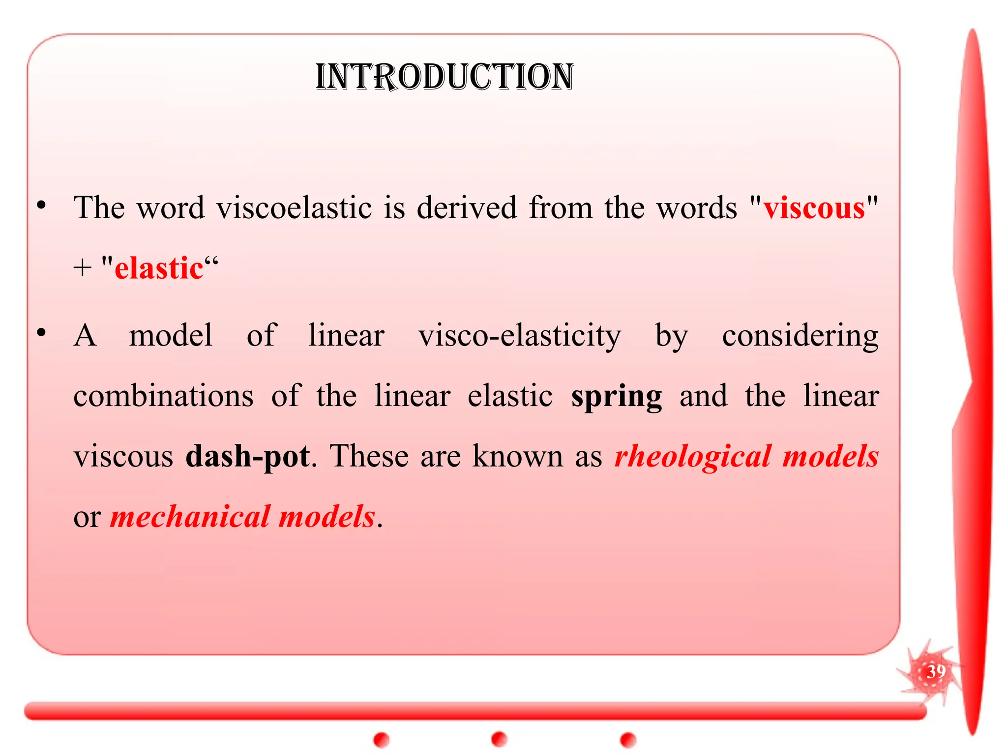 Food Engineering, rheology of foods, visco-elastic model, theological ...