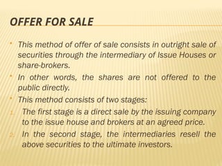 Stock Market Operations - New Issue Market | PPT