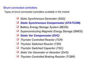 overview of flexiable AC devices for Unit-I | PPT