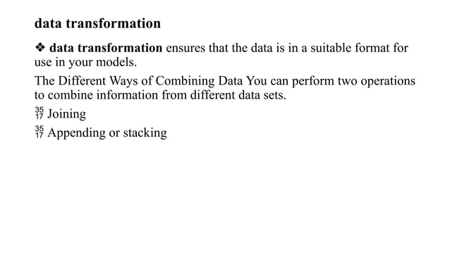 Fundamentals of Data Science -Artificial Intelligence | PPTX