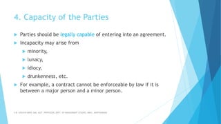 Elements of a Contract | PPTX
