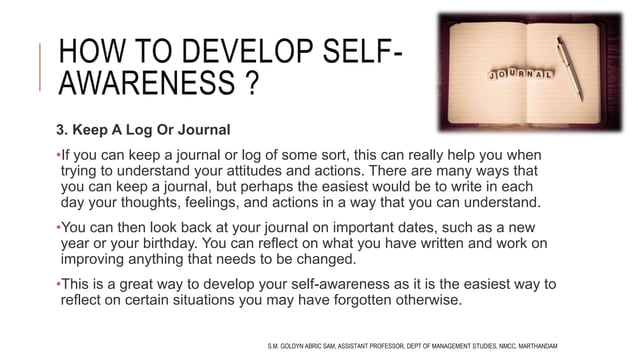 Self Awareness | PPT