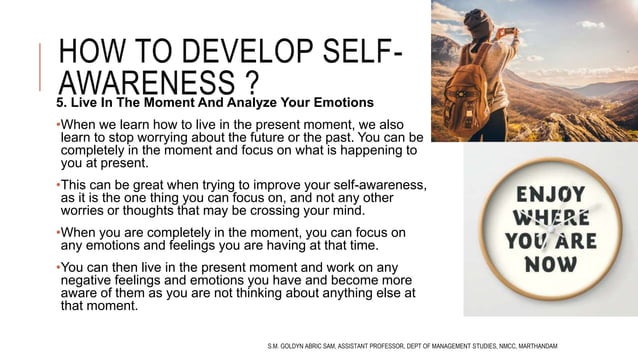 Self Awareness | PPT