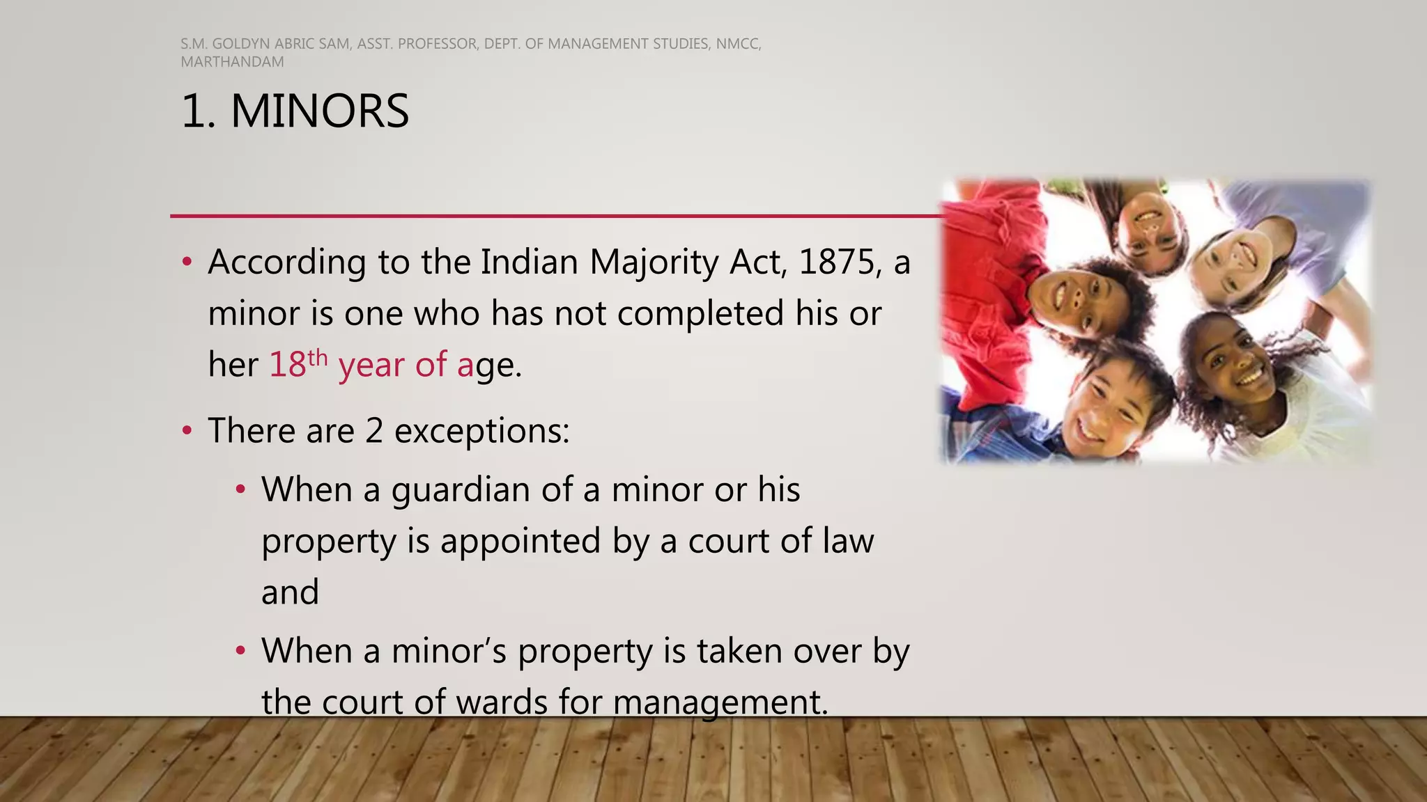 Capacity of Parties | PPT