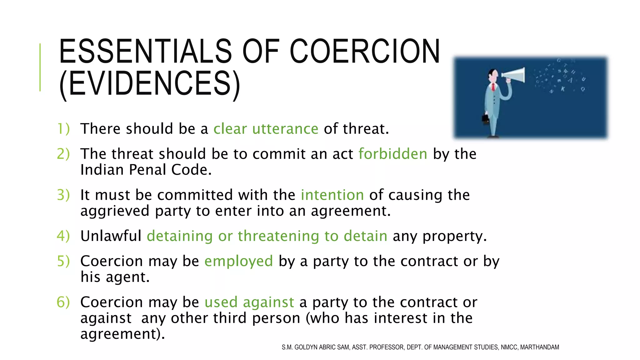 Coercion | PPTX
