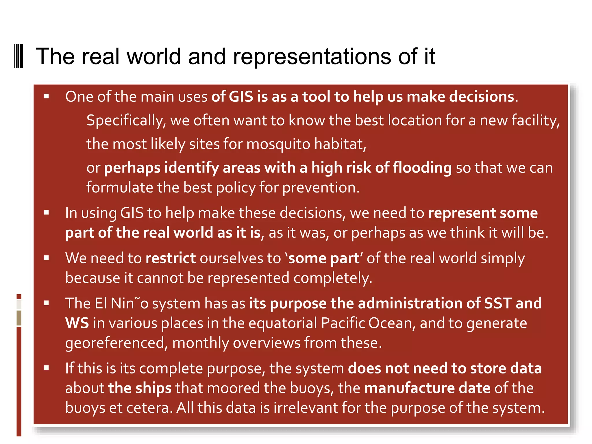 Tybsc It Pgis Unit I Chapter I Introduction To Geographic Information Systems Pptx