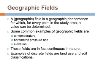 TYBSC IT PGIS Unit I Chapter II Geographic Information and Spacial Database | PPTX