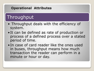 SYBSC IT SEM IV EMBEDDED SYSTEMS UNIT I Characteristics and Quality ...