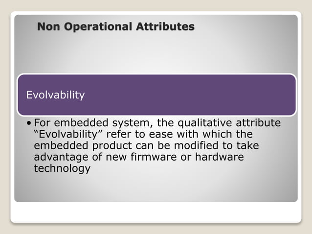 Sybsc It Sem Iv Embedded Systems Unit I Characteristics And Quality Attributes Of Embedded 