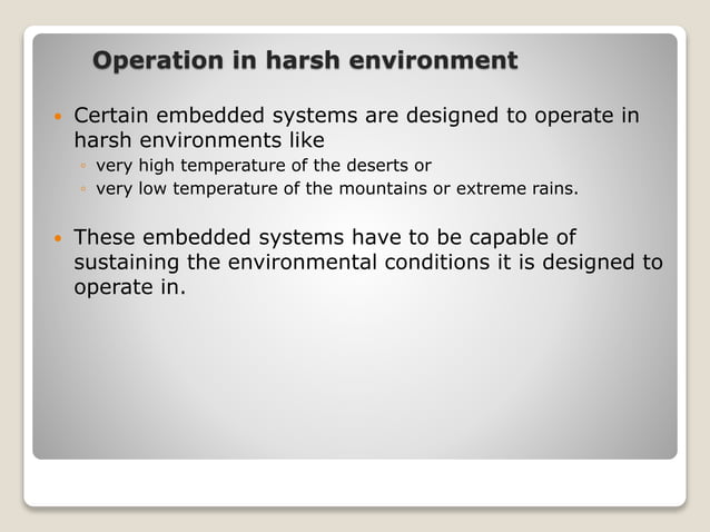 Sybsc It Sem Iv Embedded Systems Unit I Characteristics And Quality Attributes Of Embedded