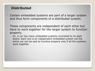 SYBSC IT SEM IV EMBEDDED SYSTEMS UNIT I Characteristics and Quality ...