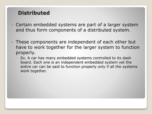 Sybsc It Sem Iv Embedded Systems Unit I Characteristics And Quality Attributes Of Embedded