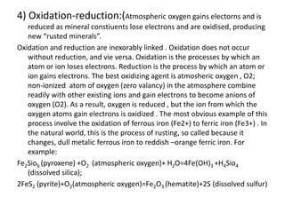 Unit I - Chemistry of Weathering Processes.pptx