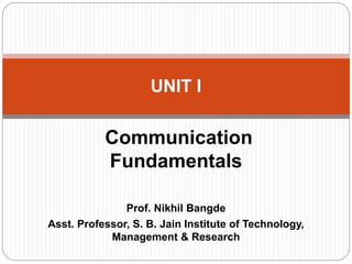Business Communication: Communication Fundamentals | PPTX