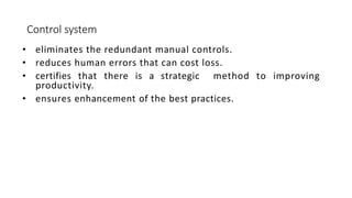 Control System Modeling case study with complete explanation | PPTX