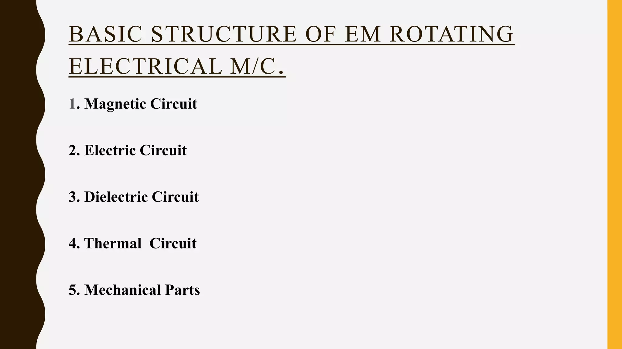 Unit I design of electrical machines | PPT