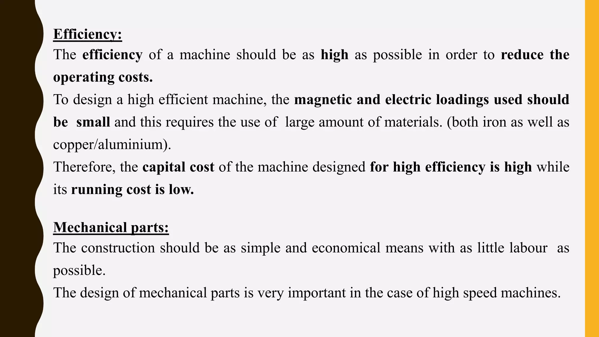 Unit I design of electrical machines | PPT