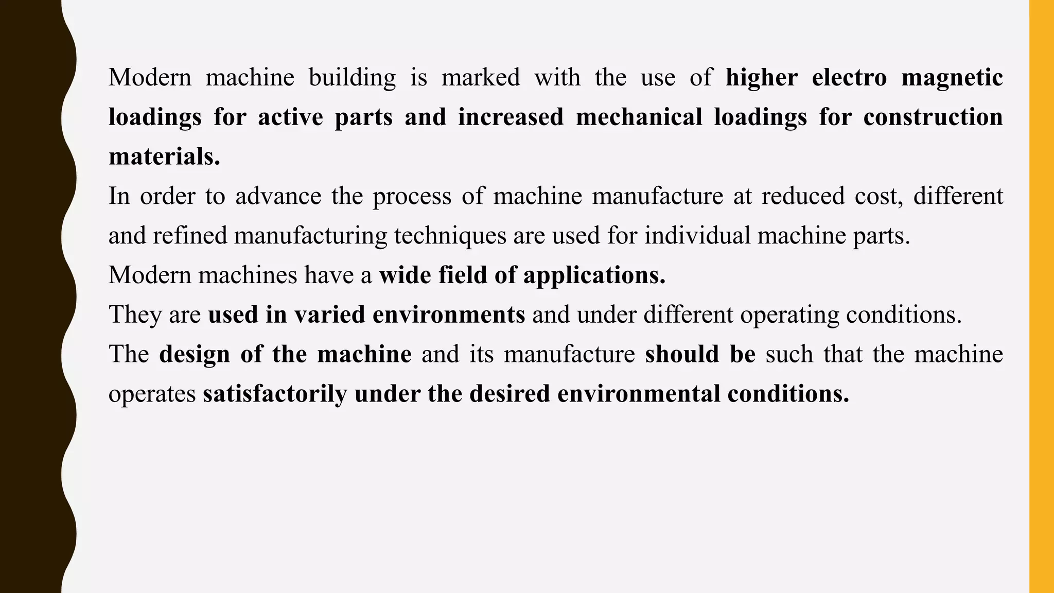 Unit I design of electrical machines | PPT