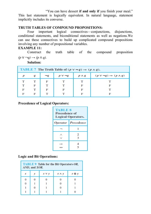 Unit I discrete mathematics lecture notes | PDF