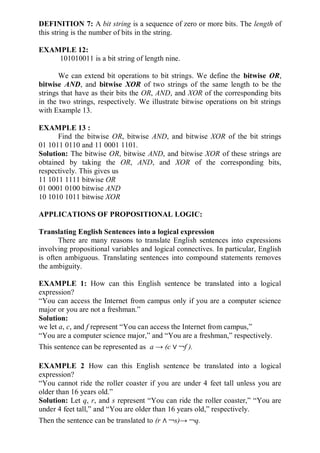 Unit I discrete mathematics lecture notes | PDF