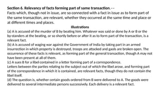 Unit I - Law of Evidence- Doctrine of Res Gestae.pptx