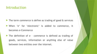 Unit I - Introduction to E-Commerce.pptx