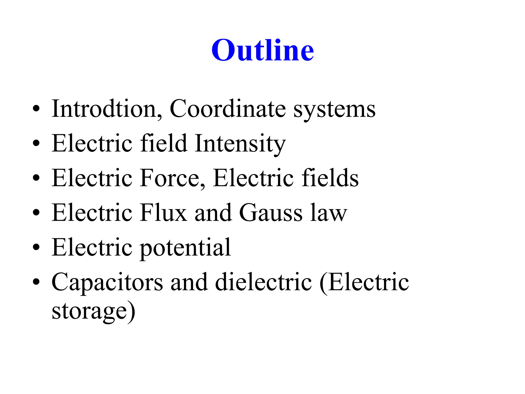 UNIT I -- Electrostatics of EMWTL .ppt