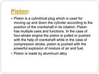 UNIT I - ENGINE CONSTRUCTION AND OPERATION.pptx