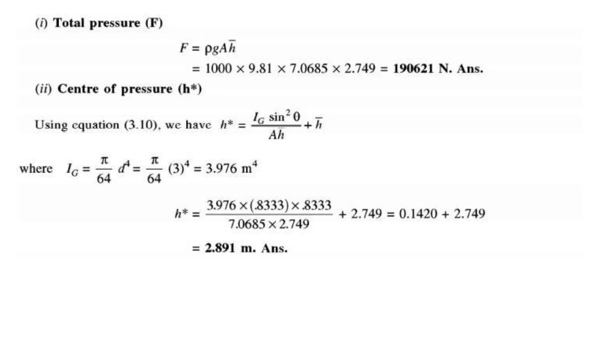 Fluid Mechanics - Hydrostatic Pressure | PPTX