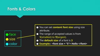Unit I- HTML, CSS, Bootstrap .pptx