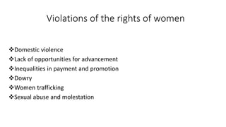 Unit I-Human Rights Violation & redressal.pptx