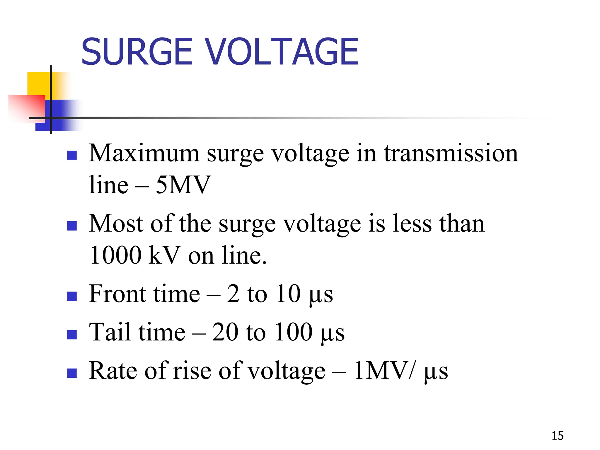 High Voltage Engineering- OVER VOLTAGES IN ELECTRICAL POWER SYSTEMS | PPT