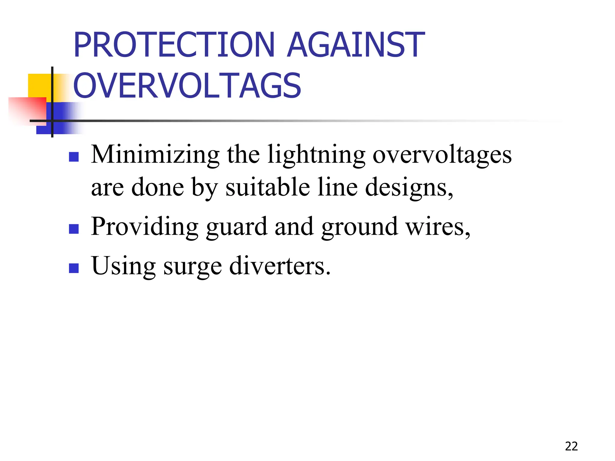 High Voltage Engineering- OVER VOLTAGES IN ELECTRICAL POWER SYSTEMS | PPT